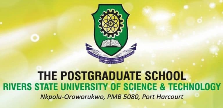 RSU Postgraduate Admission Form out - 2019/2020 Session