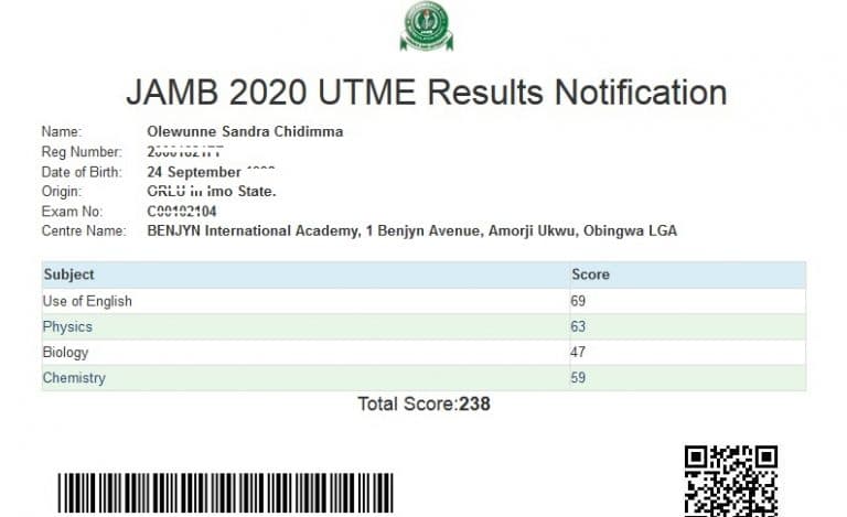 JAMB Result 2022: Check UTME Result With Registration Number